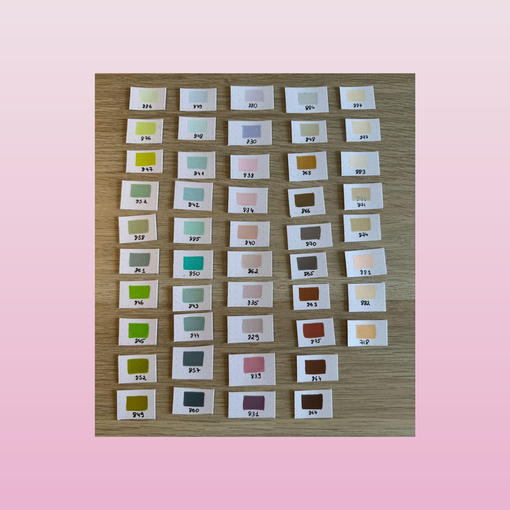 GuangNa 240 -> 288 – Les Nuanciers de Line 🌸